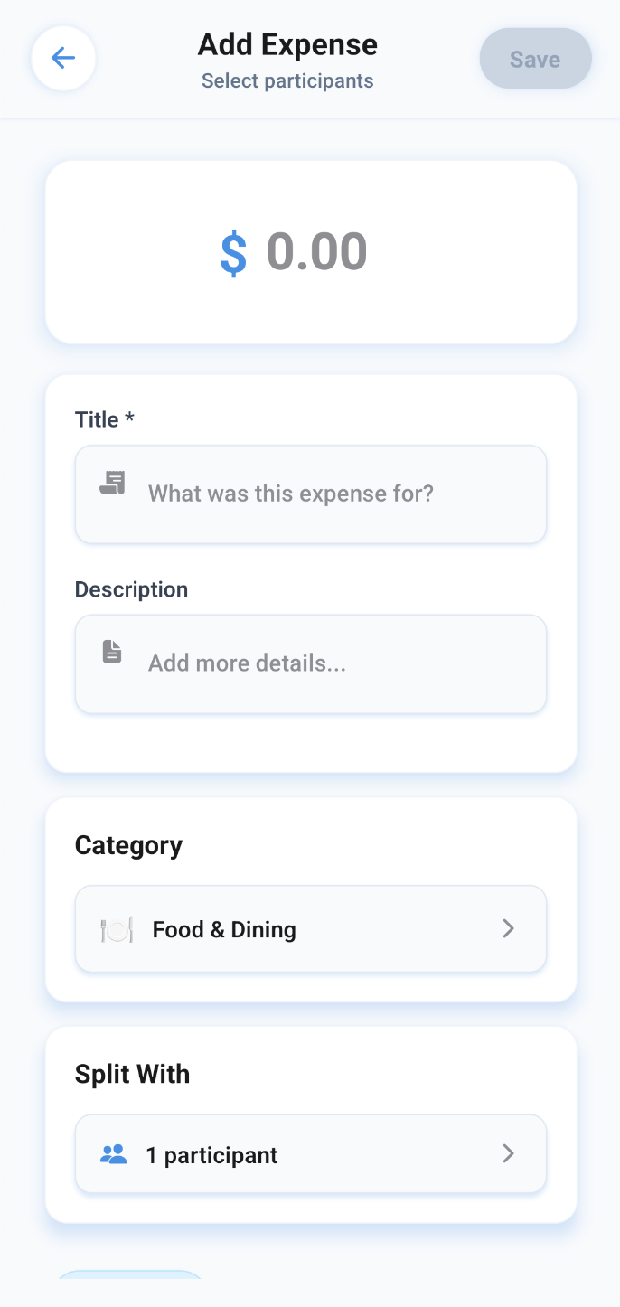 SplitNest - Professional Expense Management Solution
